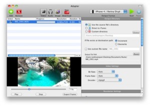Adapter, convertire video su Mac come ai tempi di VisualHub | The Apple ...