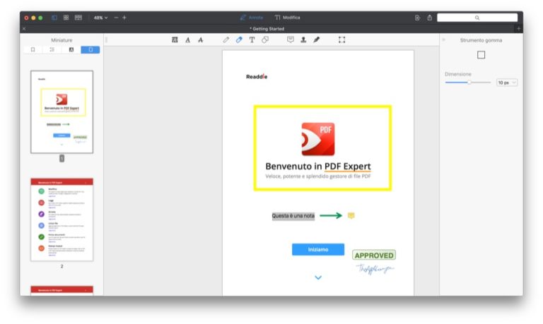 PDF Expert 2: annota, modifica e firma file PDF su Mac | The Apple Lounge